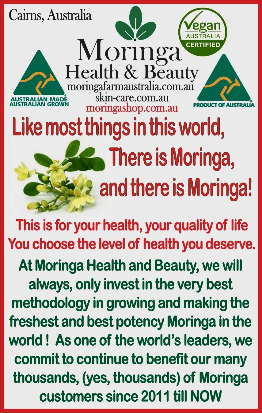 Australian Moringa Products – Capsules, Powders, Skincare & Pets